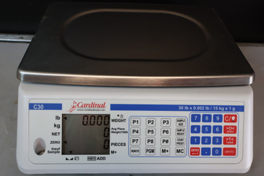 Cardinal C30 Electronic Scale 15kg/30lb Capacity