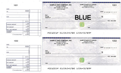 A Two-Per-Page Manual Cheque Binder Saves Time and Energy