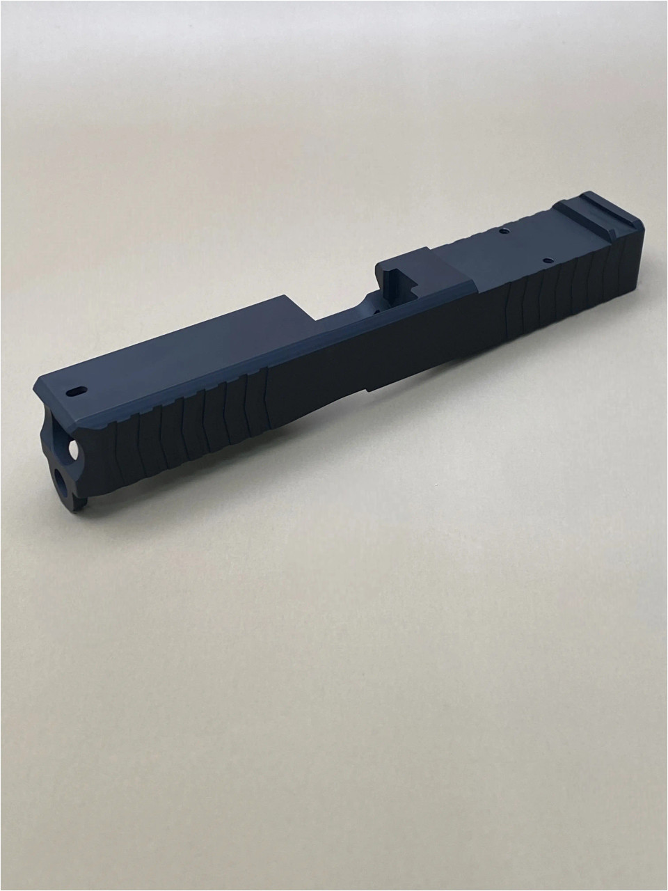 Glock 19 Gen 3 Stripped Slide, Serrated Bullnose | Kineti-Tech