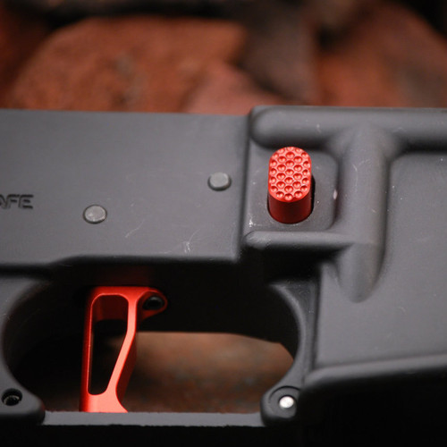 AR-15 Enhanced Magazine Release Buttons and Extensions - Kineti-Tech