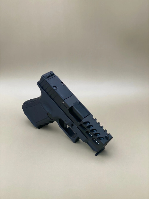 Glock 26 Gen 3 Black Complete Slide, Raptor Cut | Kineti-Tech