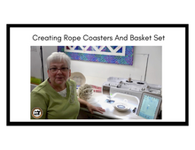 Creating Rope Coasters And Basket Set - Phil's Sewing Machines