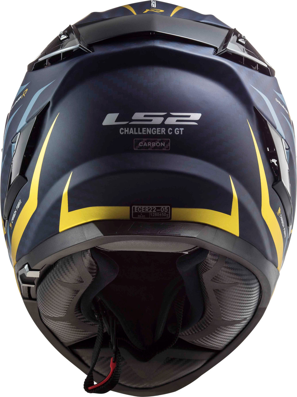 LS2 Challenger Carbon Flames Full-Face Helmet - MC Powersports
