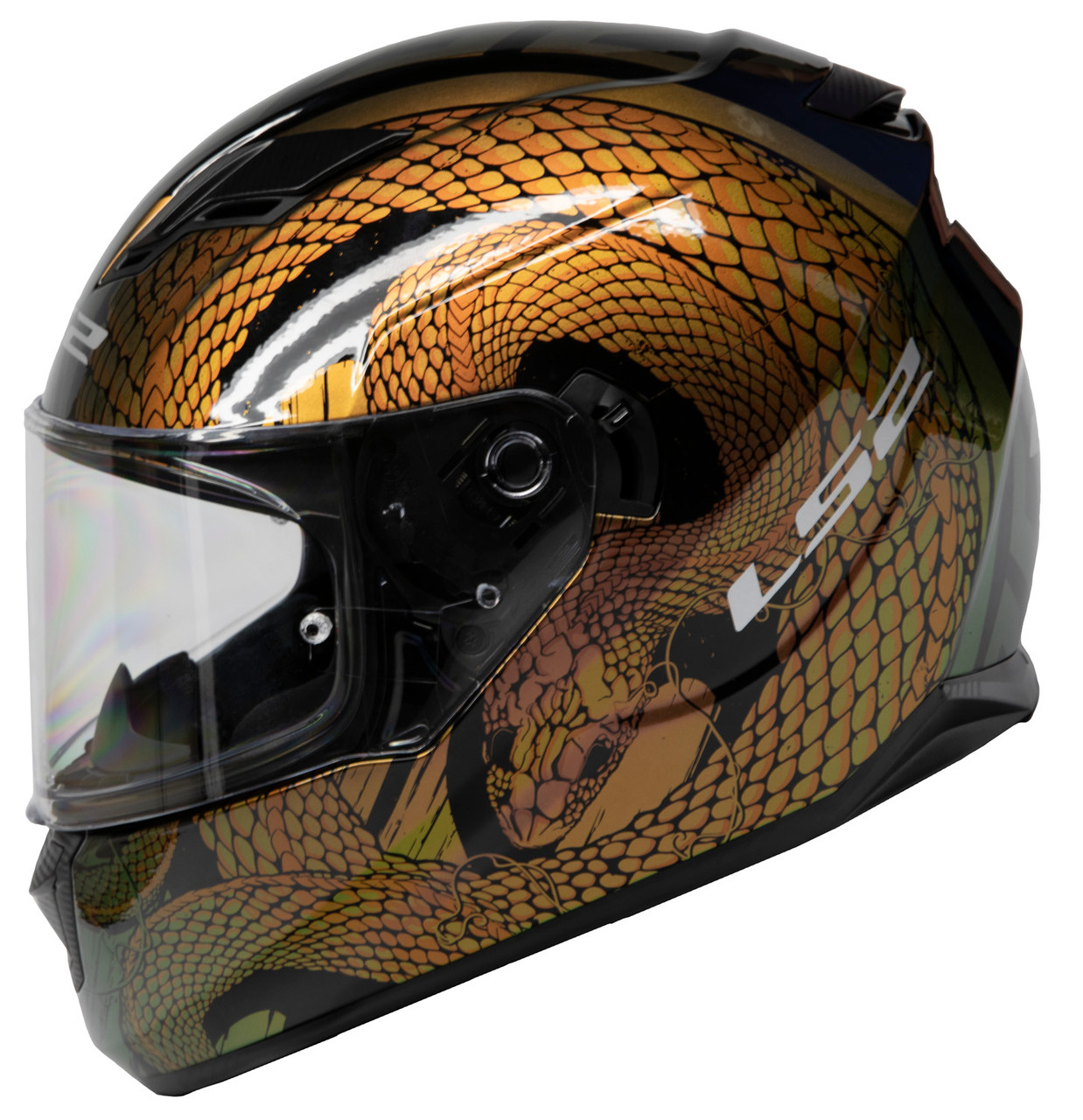 LS2 Stream Evo Snakebite Full-Face Helmet - MC Powersports