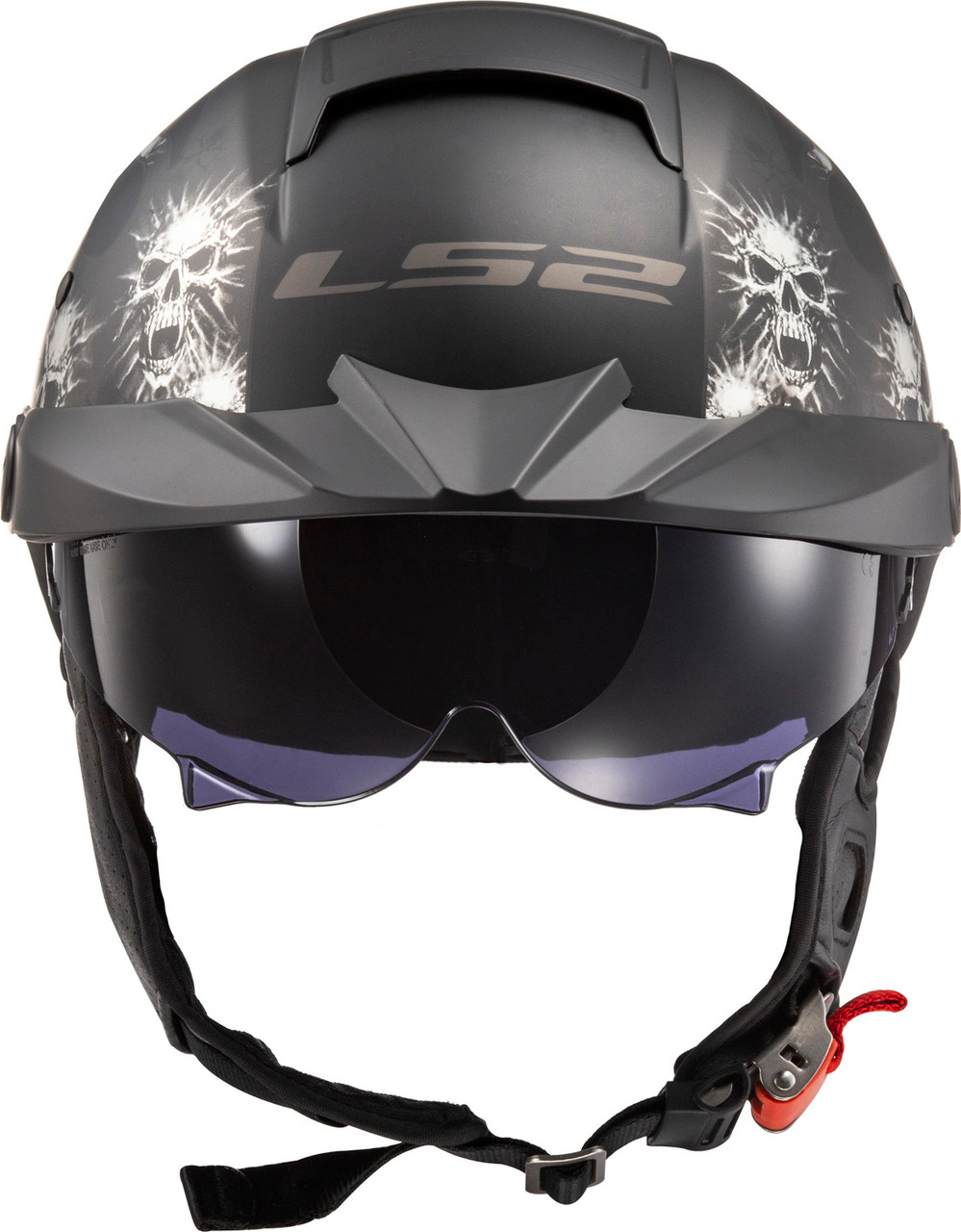 LS2 Rebellion Bones Half-Helmet - MC Powersports