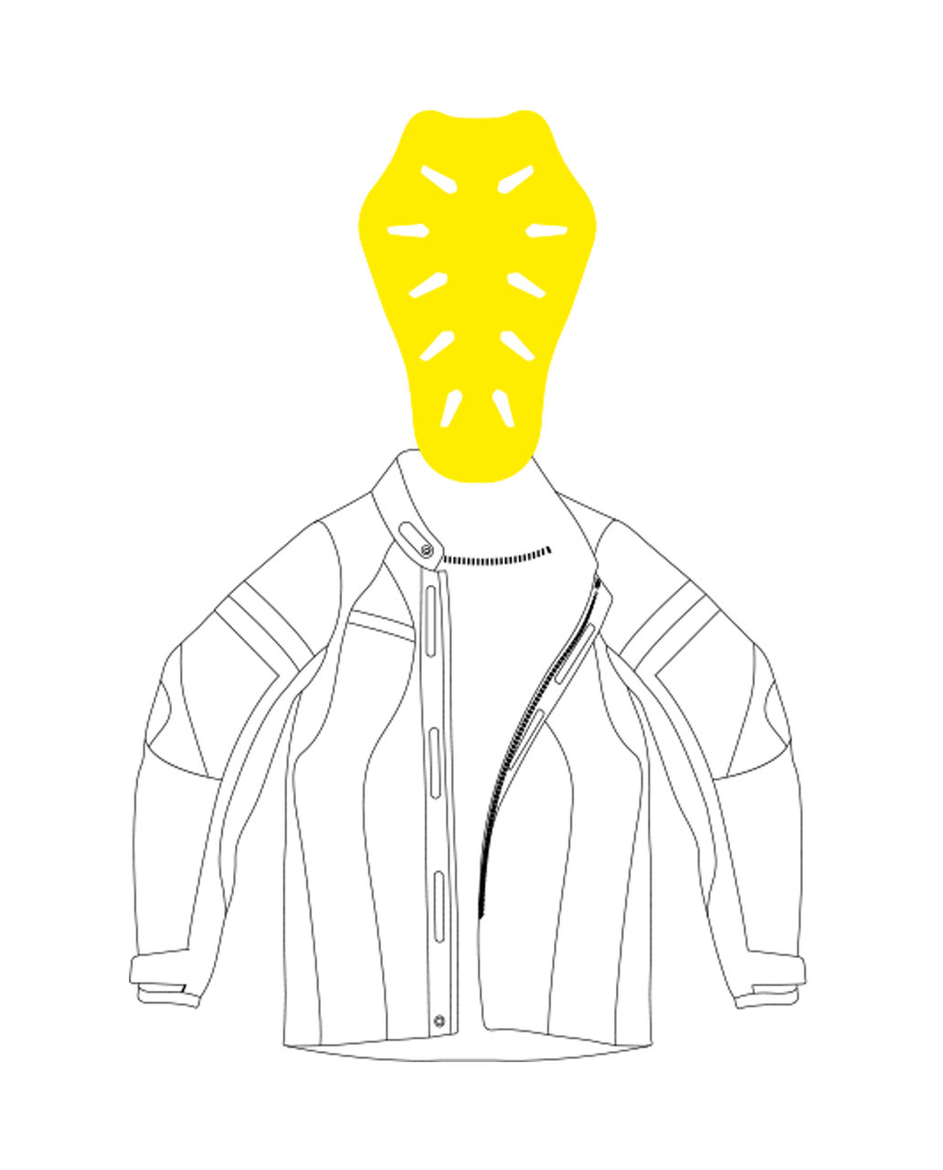 LS2 CE Level 2 Back Protector / Insert - MC Powersports