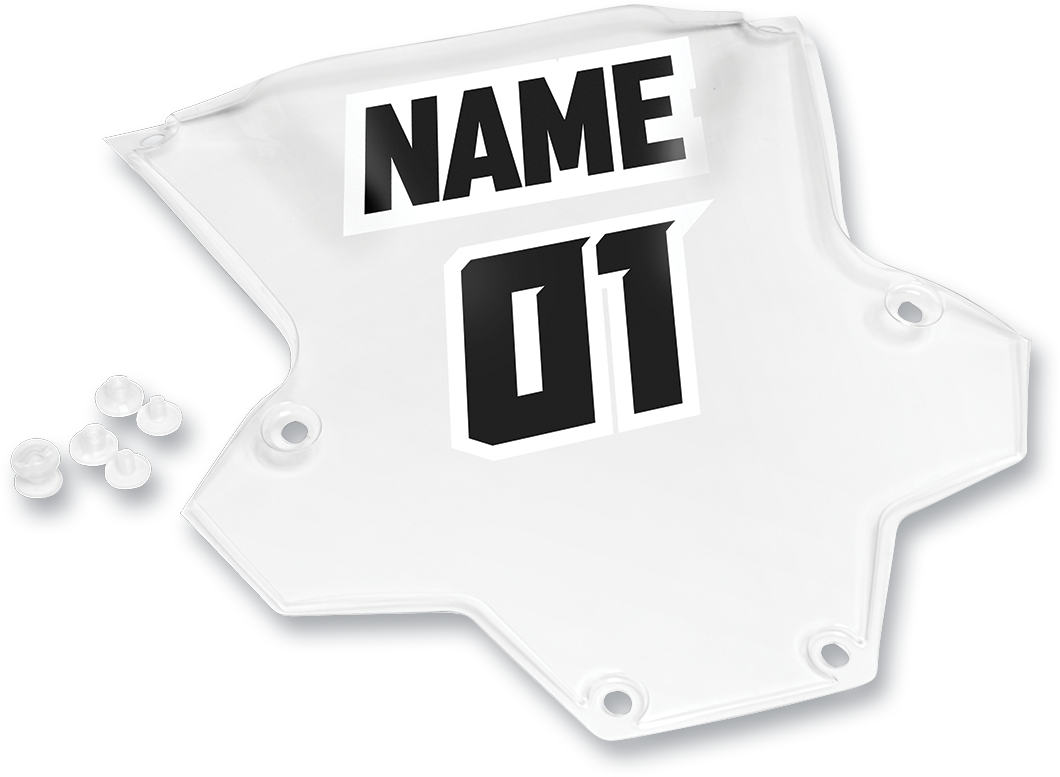 Thor Sentinel XP Number Plate - MC Powersports