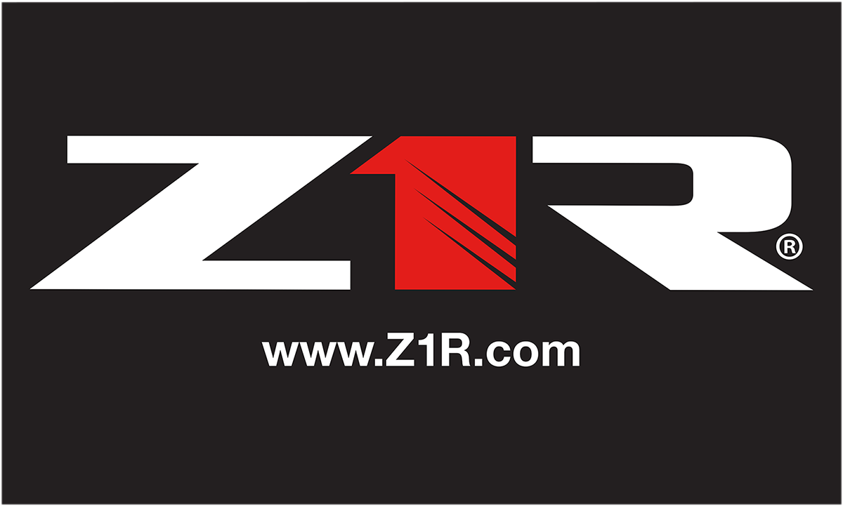 Z1R Logo Banner / 21-inch H x 36-inch W - MC Powersports