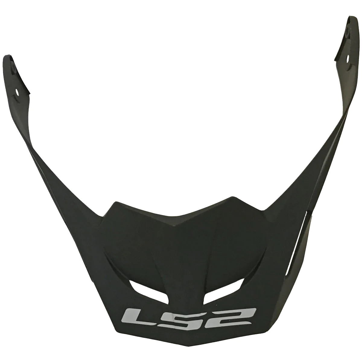 LS2 Street Fighter / Ohm Solid Helmet Peak - MC Powersports