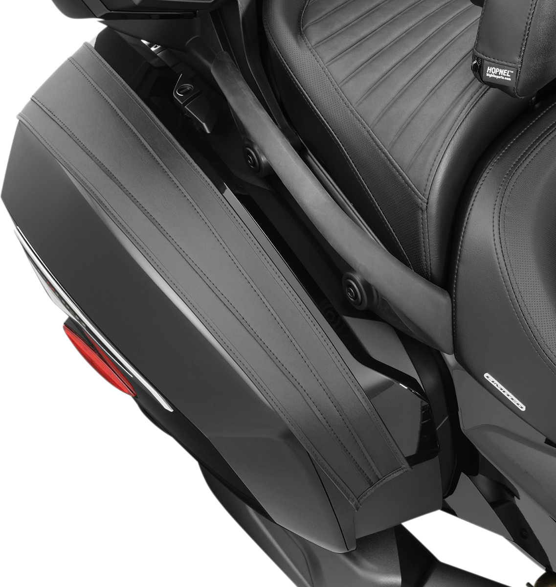 Hopnel Saddlebag Lid Bras - Fits: 2016-2018 Can-Am Spyder F3 Limited ...