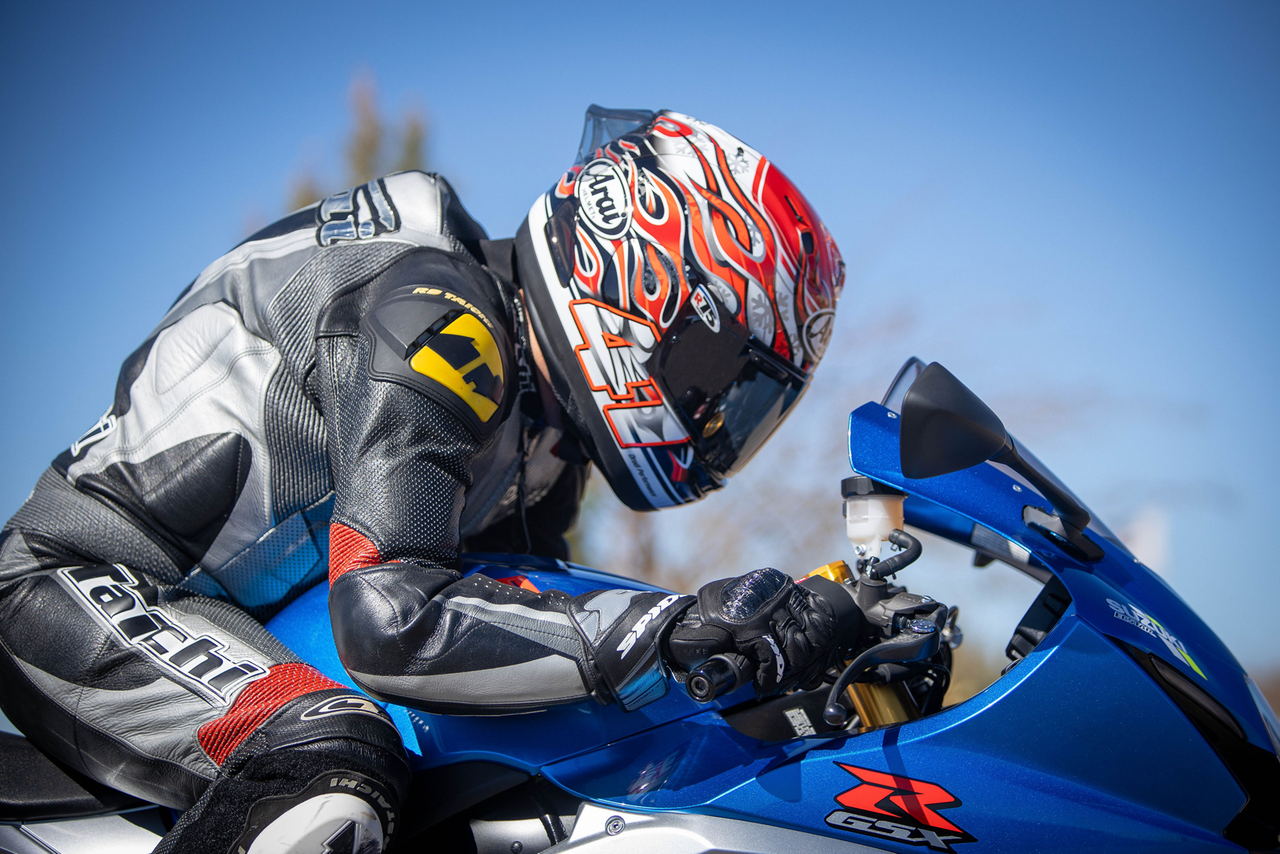 Arai Corsair-X Haga GP Full-Face Helmet - MC Powersports