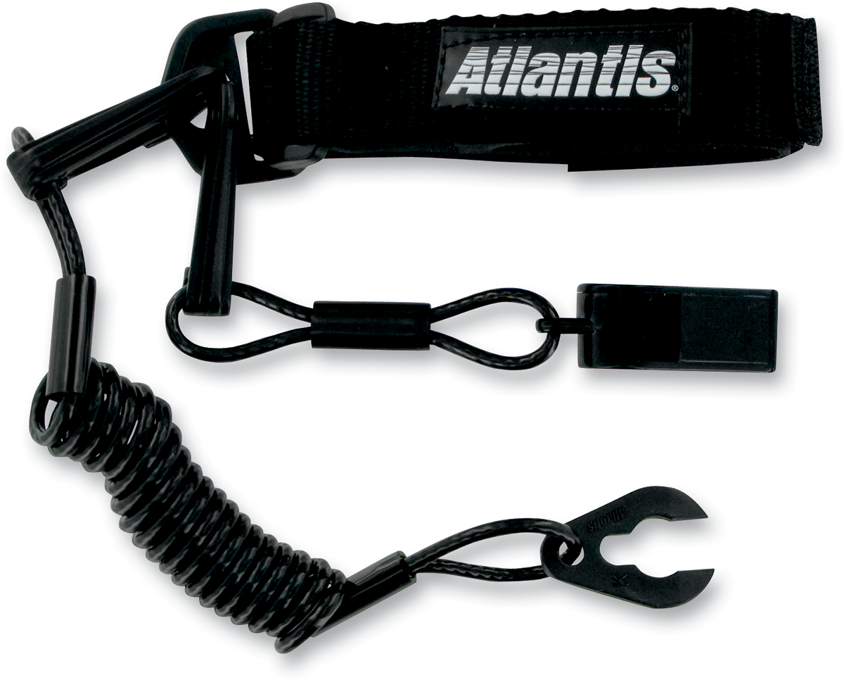 Atlantis Pro Floating Lanyard with Whistle - MC Powersports