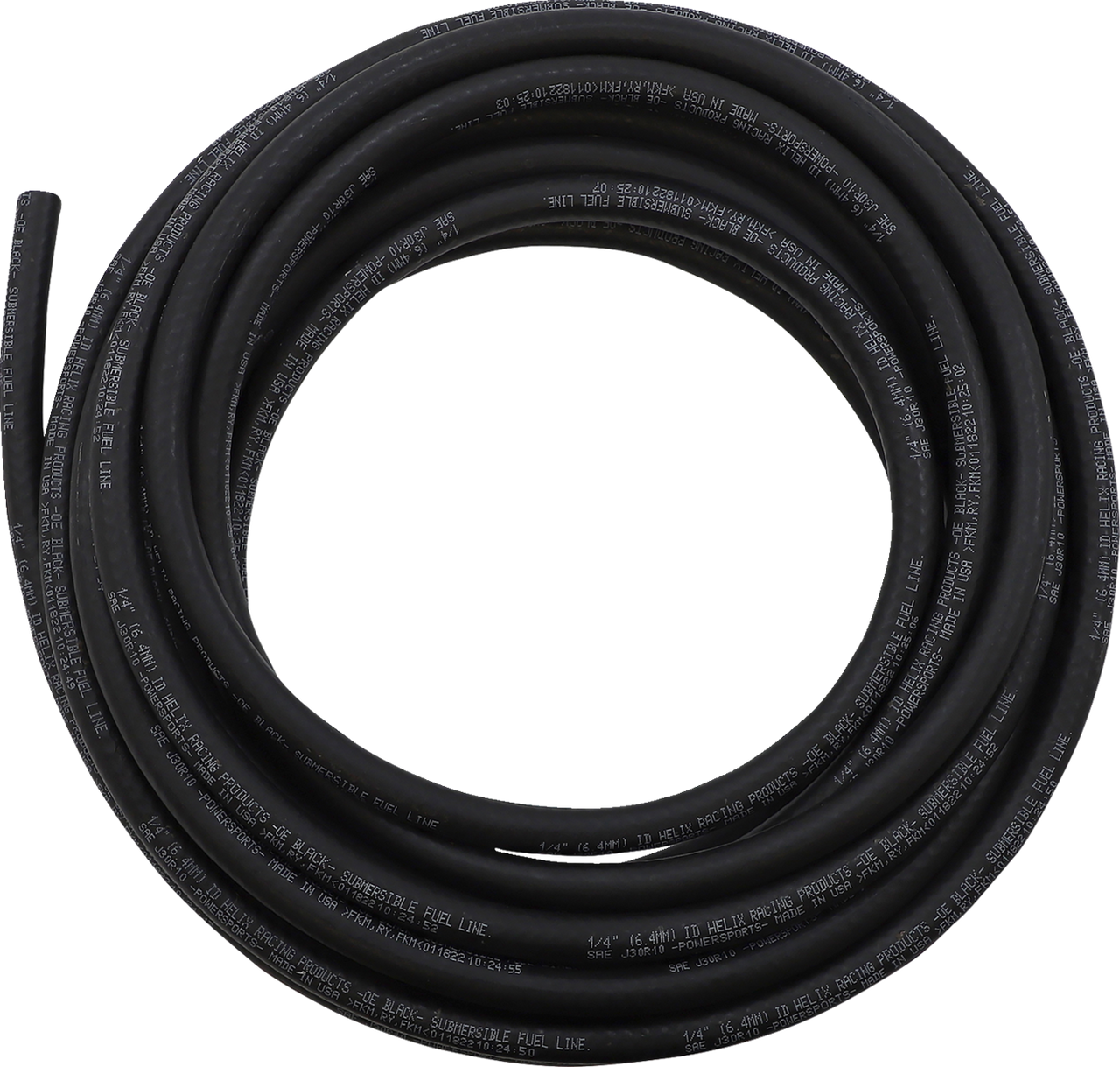 Helix Submersible Rubber Fuel Line - 30R - Black - 1/4-inch W x 25' L ...