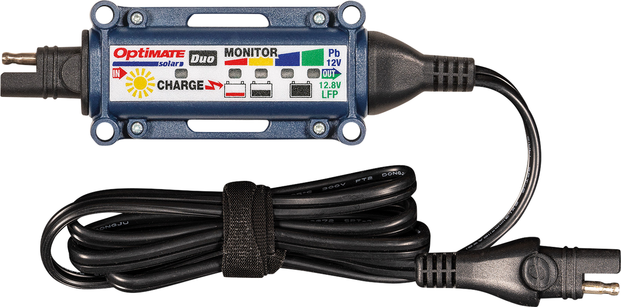 Tecmate Optimate Duo Solar Charge Controller - MC Powersports