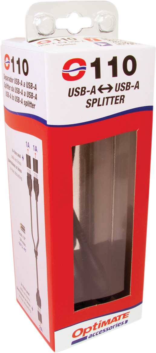 Tecmate USB Y-Splitter - MC Powersports