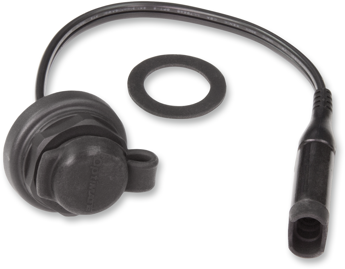 Tecmate SAE Panel Mount Socket - 12-inch - MC Powersports