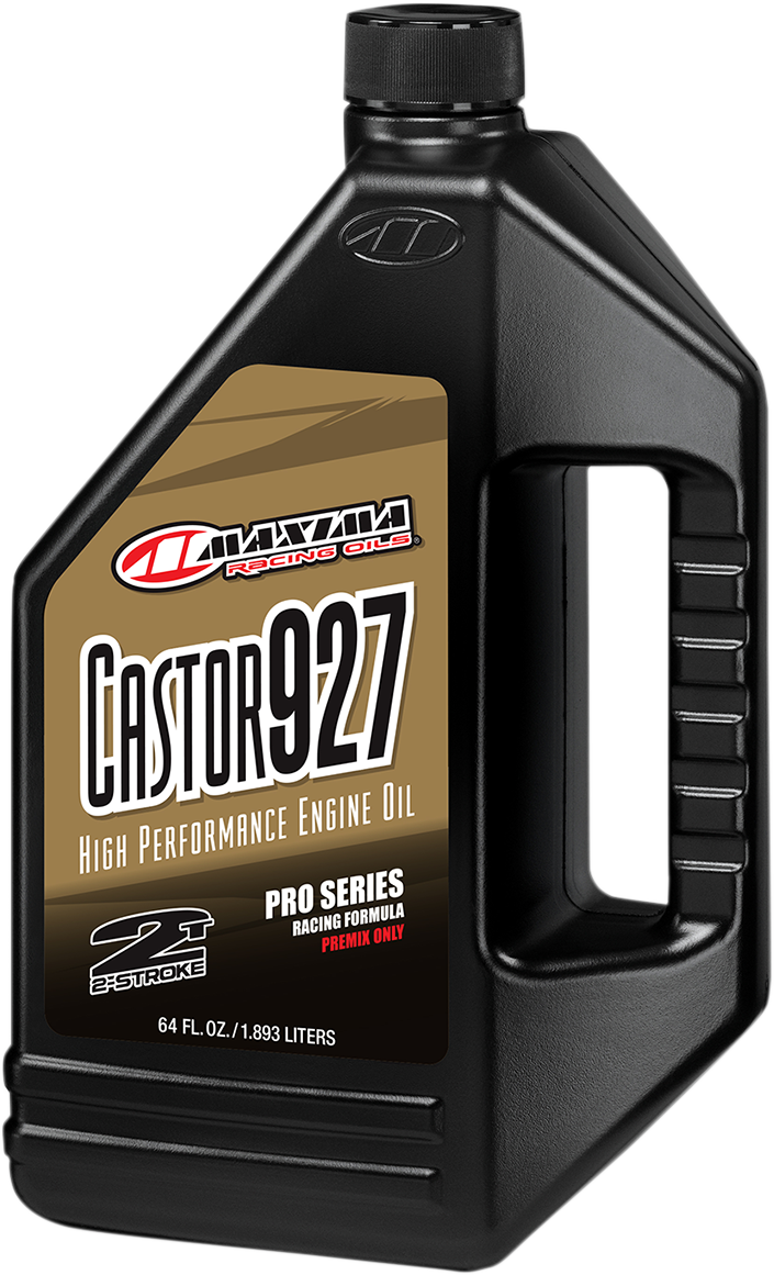 Maxima Racing Oil CASTOR 927 Racing 2T Engine Oil - 64 U.S. fl oz. - MC ...