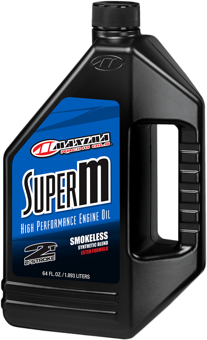 Maxima Racing Oil Super M Premix 2T Oil - 64 U.S. fl oz. - MC Powersports