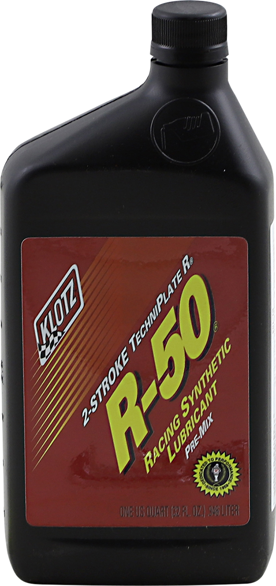 Klotz R-50 Racing TechniPlate Synthetic 2-Stroke Premix Oil - MC ...