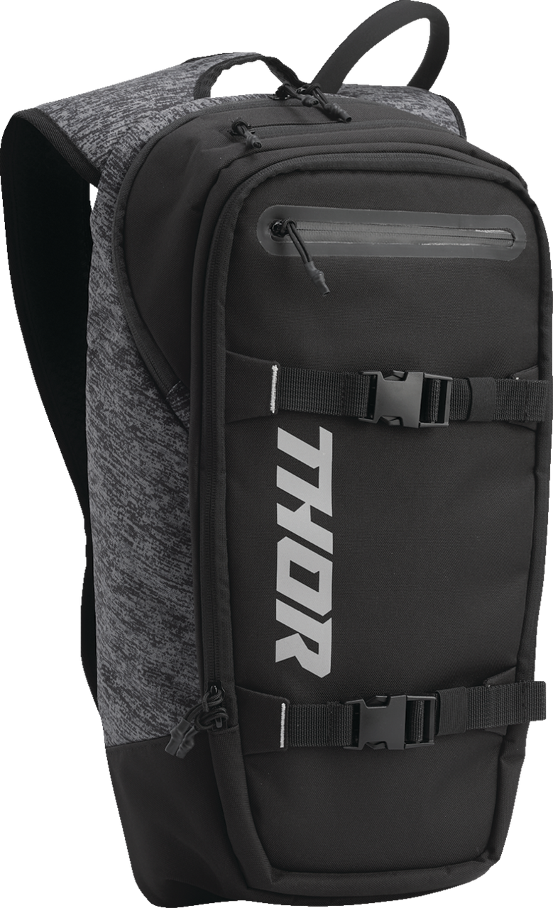 Thor Reservoir Hydro Pack - 3 Liter - Chrome / Heather - MC Powersports