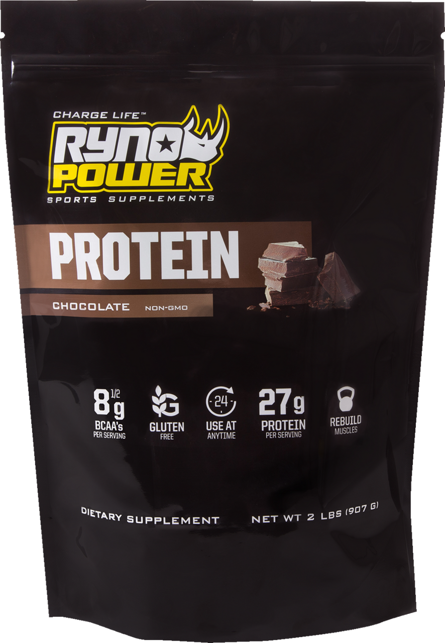 Ryno Power Protein Premium Whey Powder - Chocolate - 2 lb - 20 Servings ...