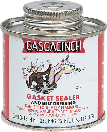 James Gasket Gasgasinch Gasket Sealer and Belt Dressing - 4 U.S. fl oz ...