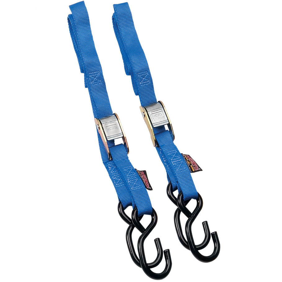 PowerTye Mfg 1-inch Standard Tie-Downs - MC Powersports