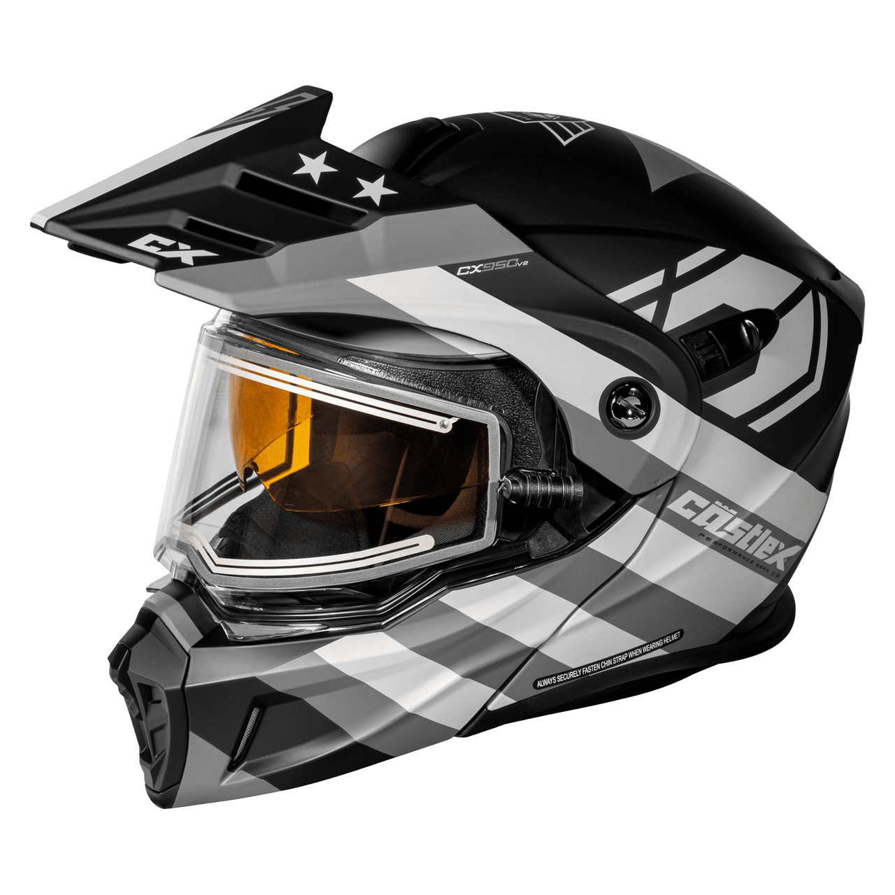 Castle X CX950 V2 General Modular Helmet w/Dual-Lens Shield - MC ...