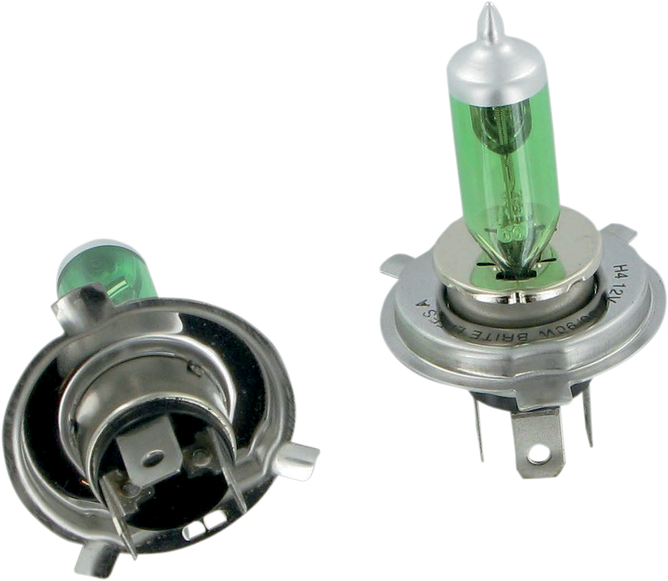 Brite-Lites Replacement Bulb P43T 90/100W - Green Pair - MC Powersports