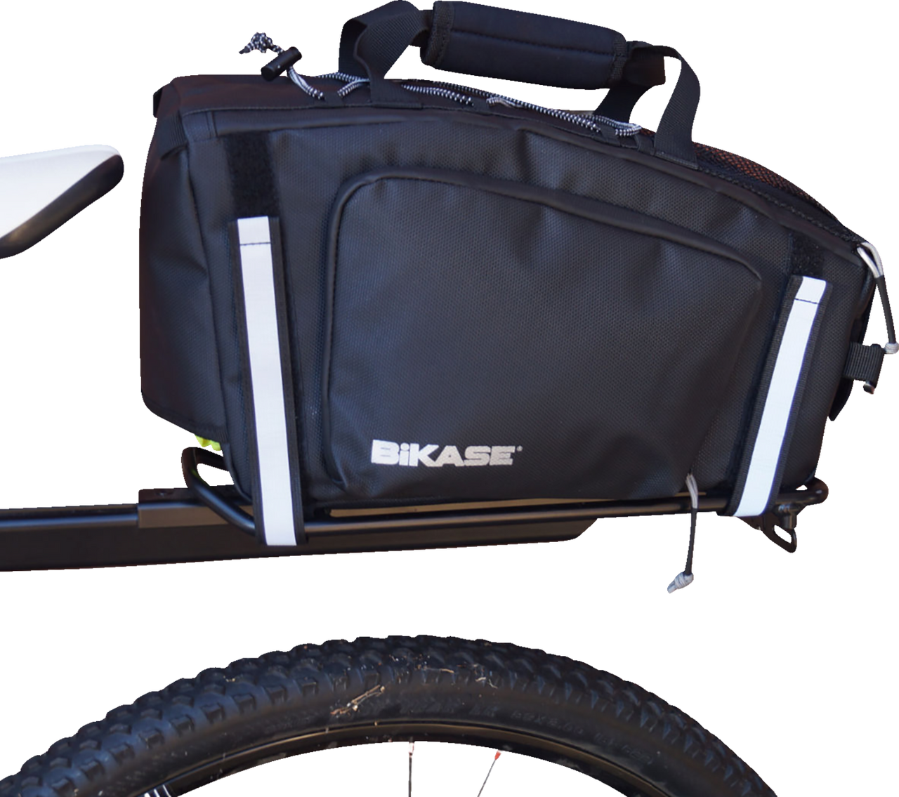 Bikase Reggie Rack Bag - Black - MC Powersports