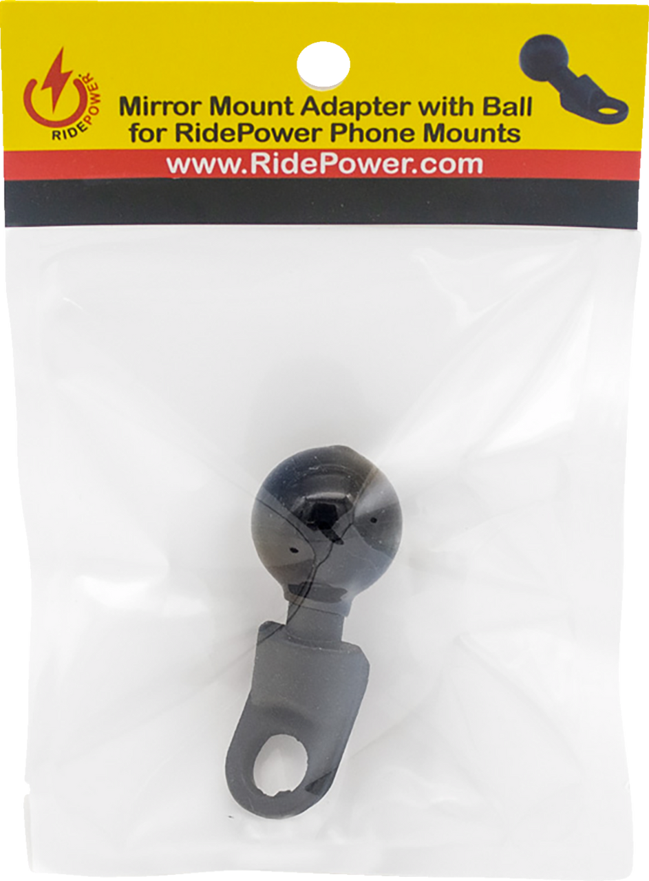 RidePower Ball Mount - Mirror Mount Adapter - MC Powersports