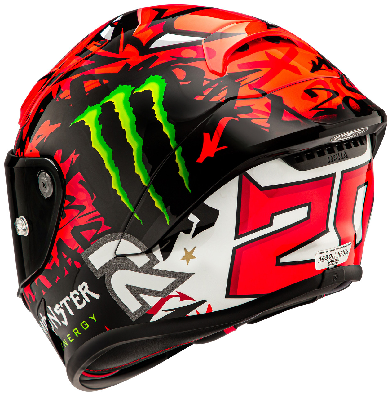 HJC RPHA 1N Fabio Quartararo 2024 Replica Full-Face Helmet **Limited ...