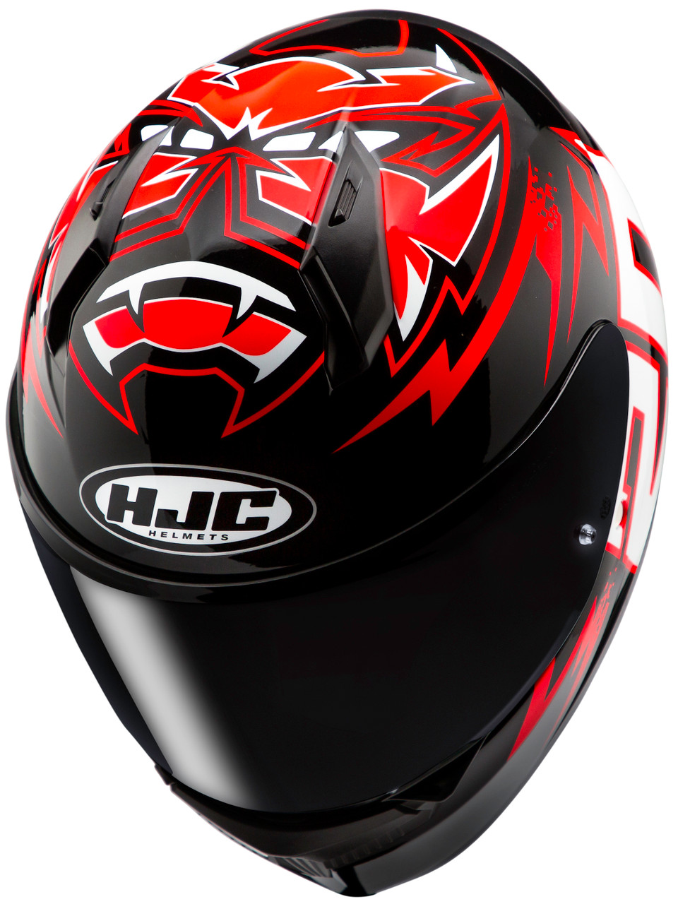 HJC C10 Diablo Mask (Fabio Quartararo) Replica Full-Face Helmet ...