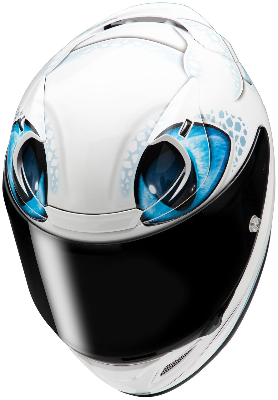HJC RPHA 12 Light Fury (How to Train Your Dragon) Full-Face Helmet ...
