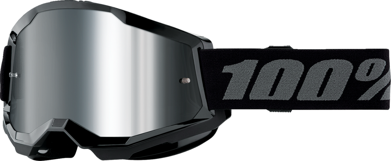 100% Strata 2 Junior Goggle - Mirror Lens - MC Powersports
