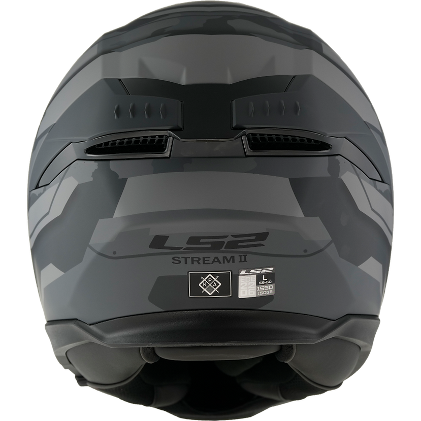 LS2 Stream II Shadow Full Face Helmet - MC Powersports