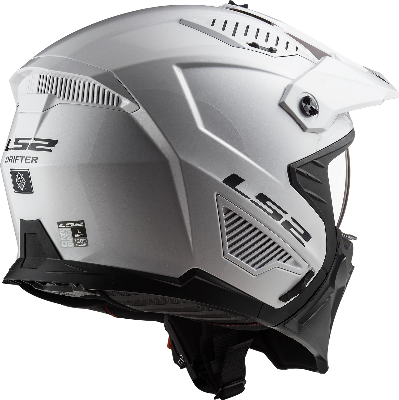 LS2 Drifter Solid Open Face Helmet - MC Powersports