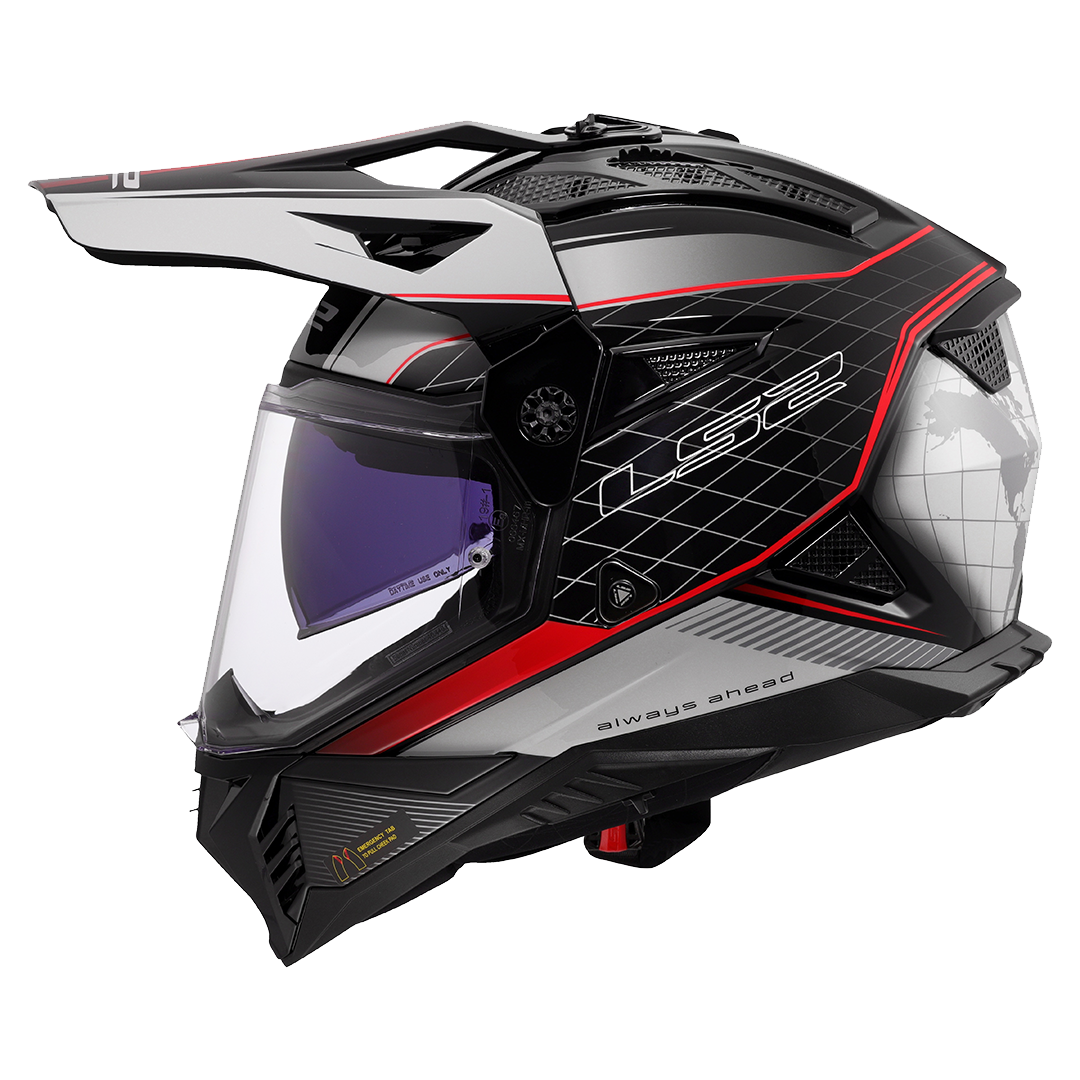 LS2 Blaze II 100th Meridian Adventure Helmet - MC Powersports