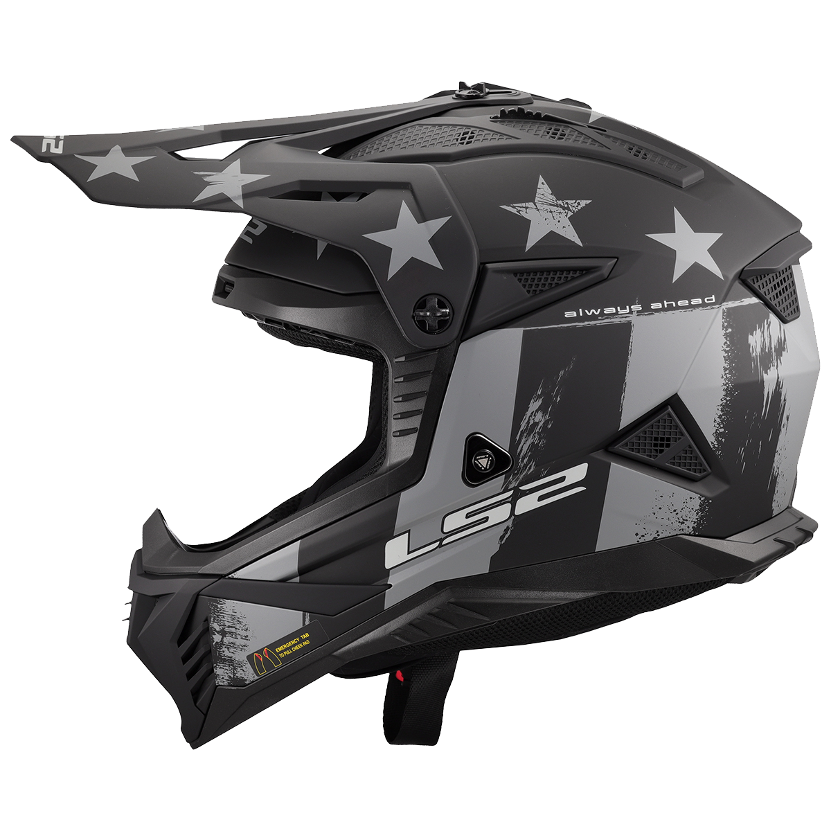 LS2 Gate II Battle Scar Off-Road Helmet - MC Powersports