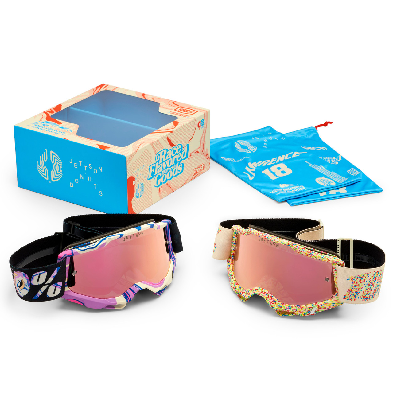 100% Accuri 2 LE Donut Goggles - 2-pack - LIMITED EDITION - MC Powersports