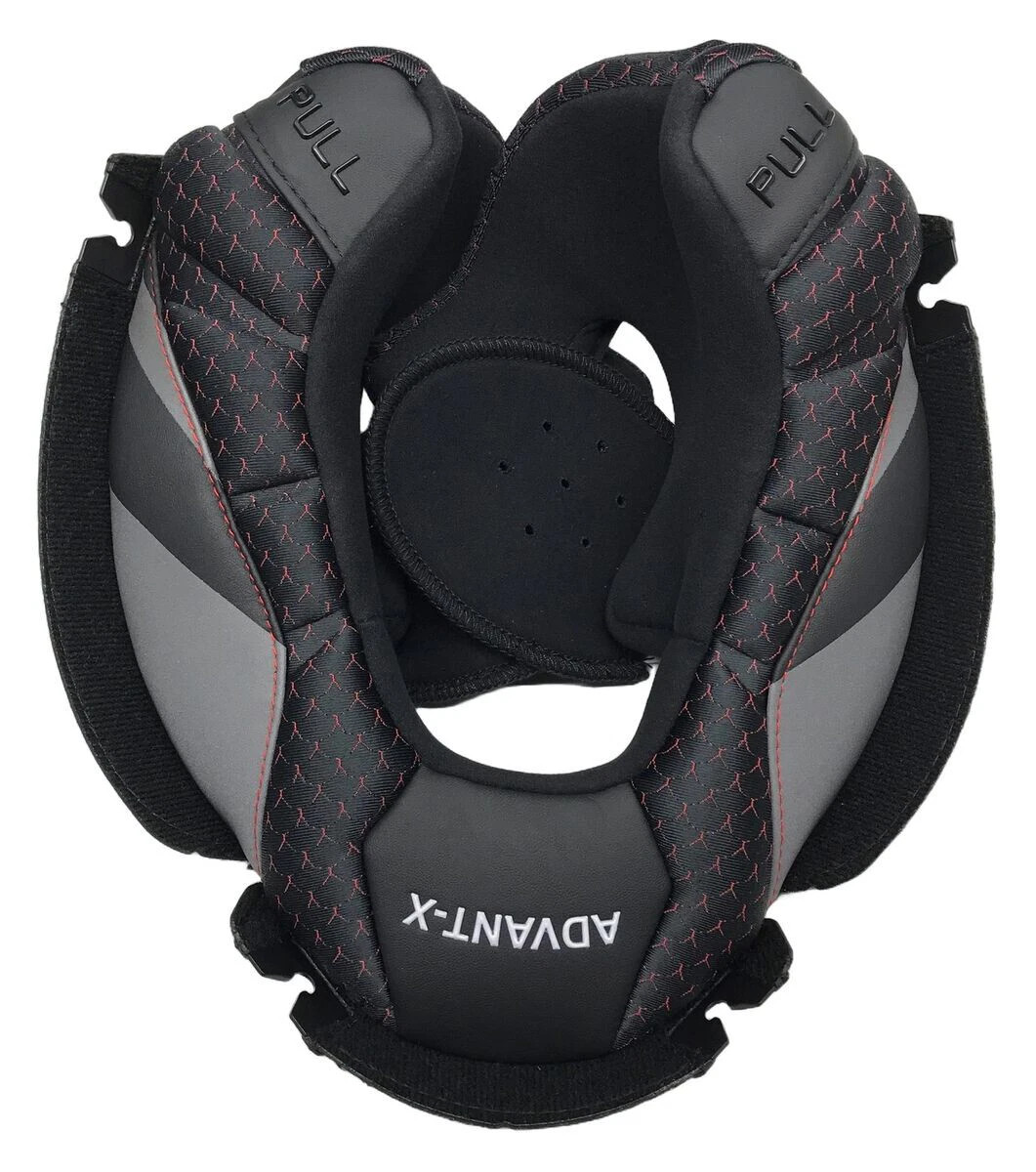 LS2 Advant X Carbon V2 Slim Cheek Pad Replacement With Shorter Tabs ...