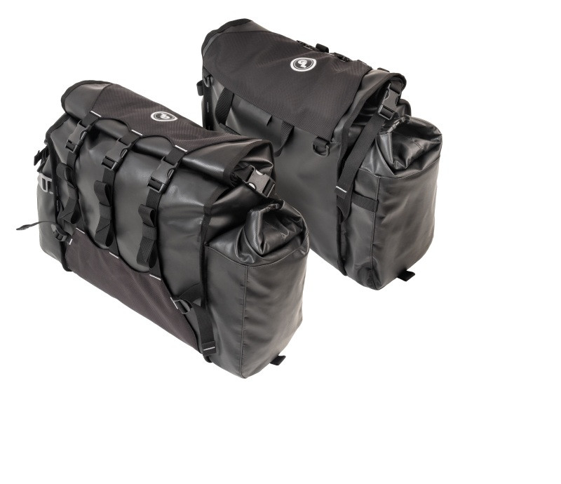 Giant Loop Round the World Panniers 90+L- Black - MC Powersports
