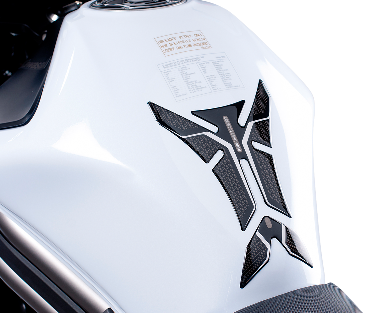 PUIG Hi-Tech Parts Naked Tank Pad - Gray - MC Powersports