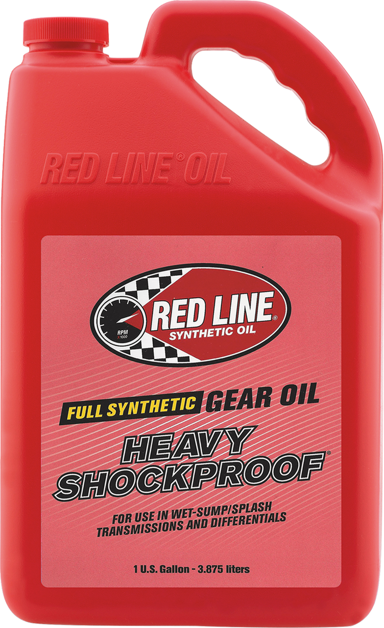 Red Line Synthetic Oil Heavy Shockproof Gear Oil - 1 gallon - MC ...