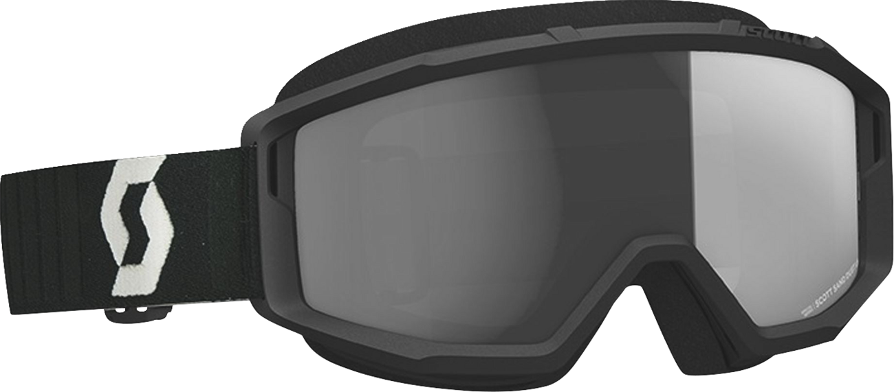 Scott Primal Sand Dust Goggles - Black/Gray with Dark Gray Lens - MC ...