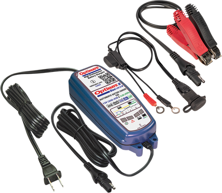 Tecmate Optimate 2 Duo Bronze Series Battery Charger - MC Powersports