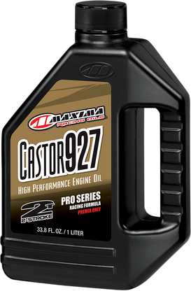 Maxima Racing Oil CASTOR 927 Racing 2T Engine Oil - 1L - MC Powersports
