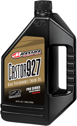 Maxima Racing Oil CASTOR 927 Racing 2T Engine Oil - 64 U.S. fl oz. - MC ...
