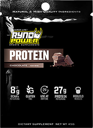 Ryno Power Protein Premium Whey Powder - Chocolate - 45 Grams - 1 ...