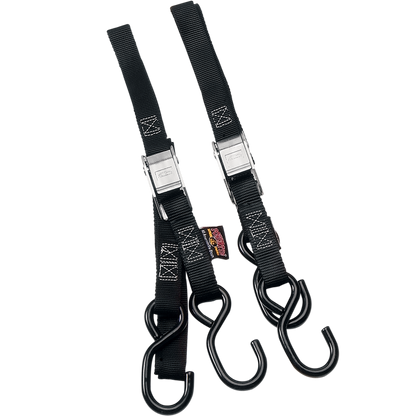 PowerTye Mfg 1-inch Standard Tie-Downs - MC Powersports
